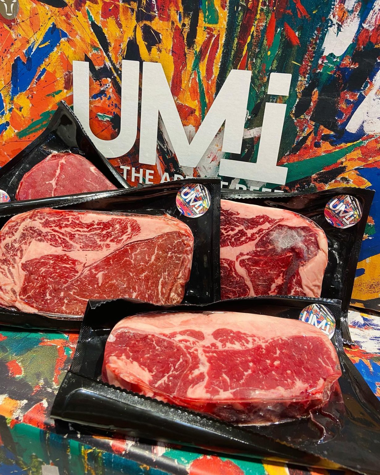 Frozen Ribeye, Marble Score 5+, Grass-Fed Black Angus (340g steak ...