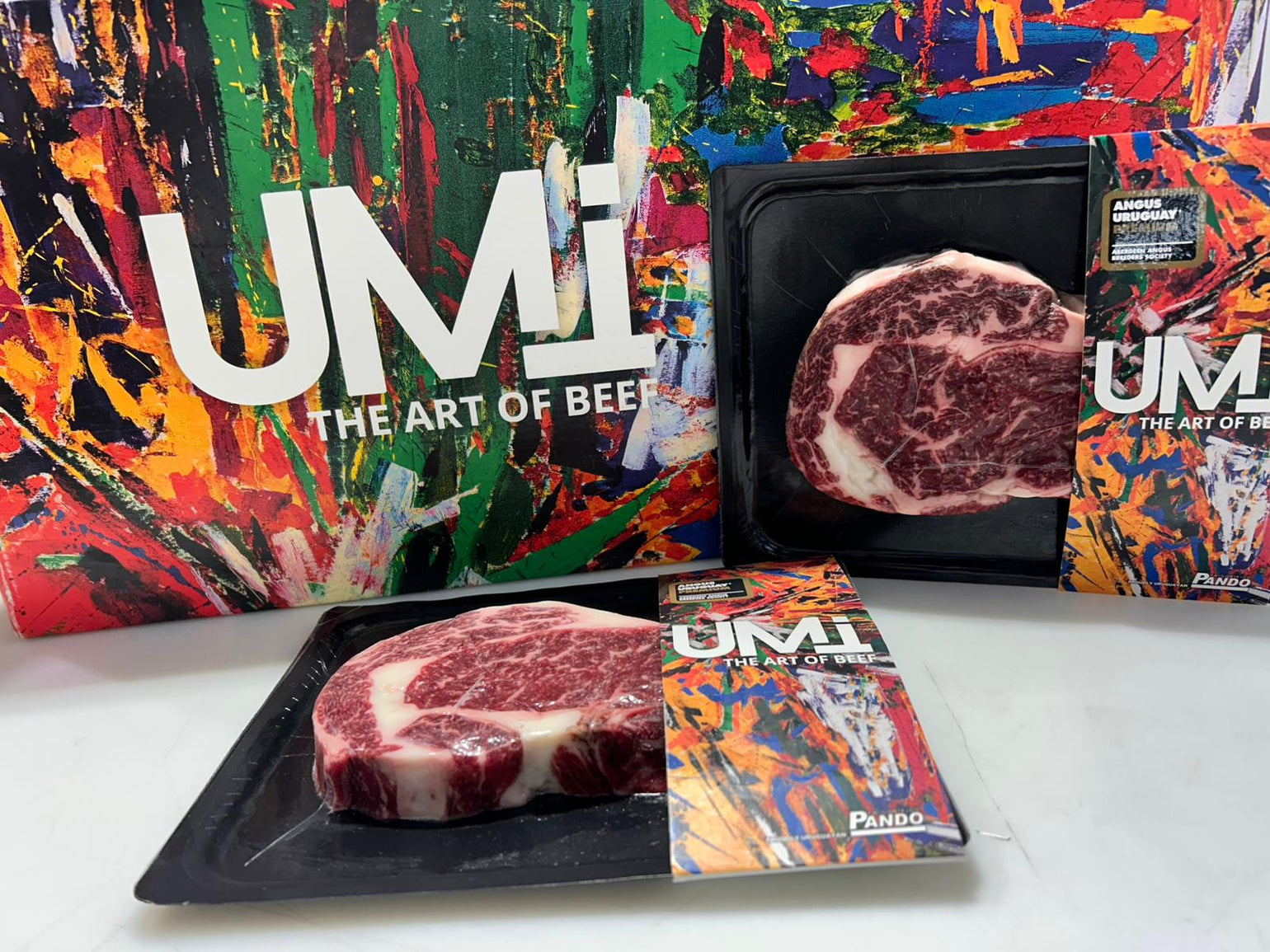 Frozen Ribeye, Marble Score 5+, Grass-Fed Black Angus (340g steak ...